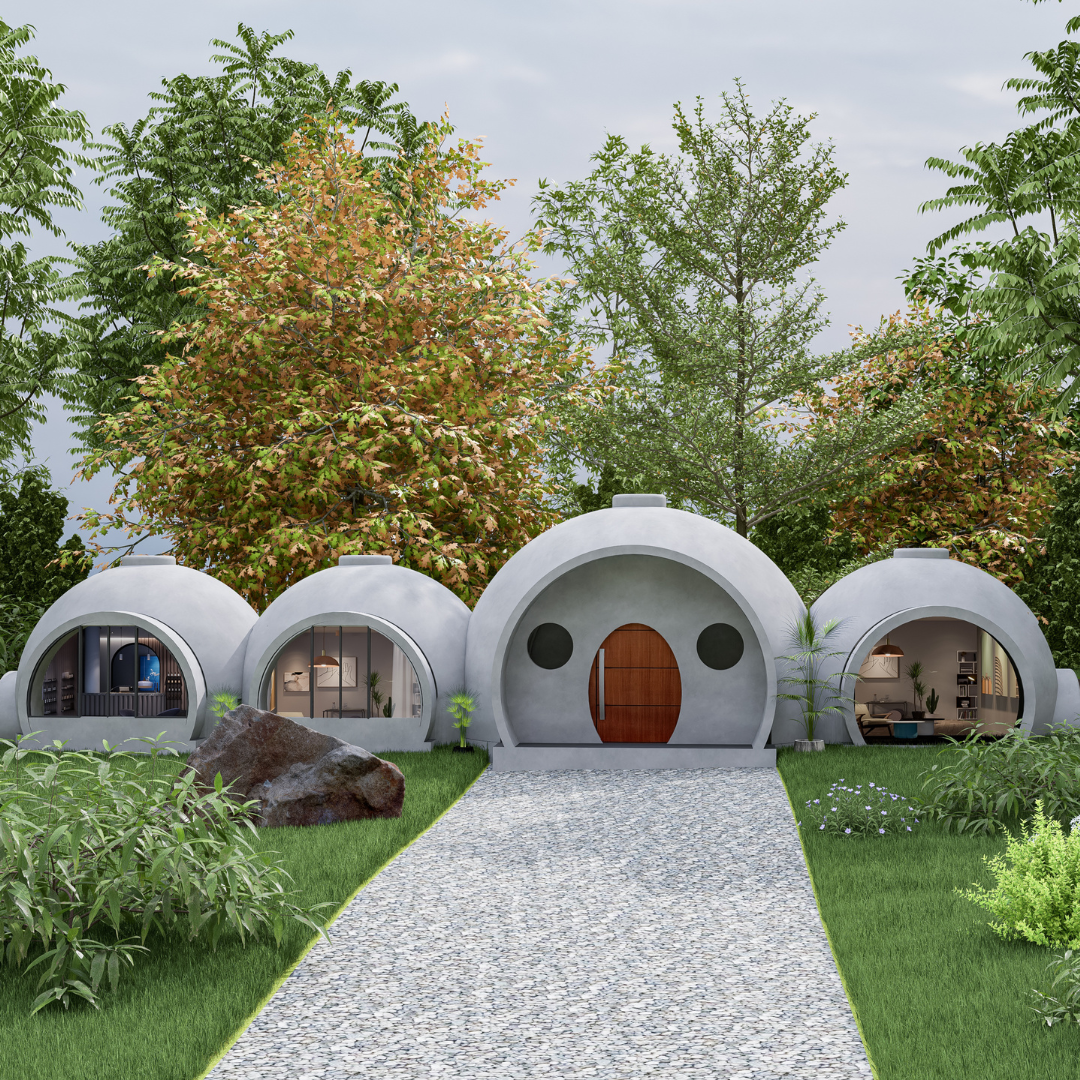 An Award-Winning Aircrete Dome – Domegaia