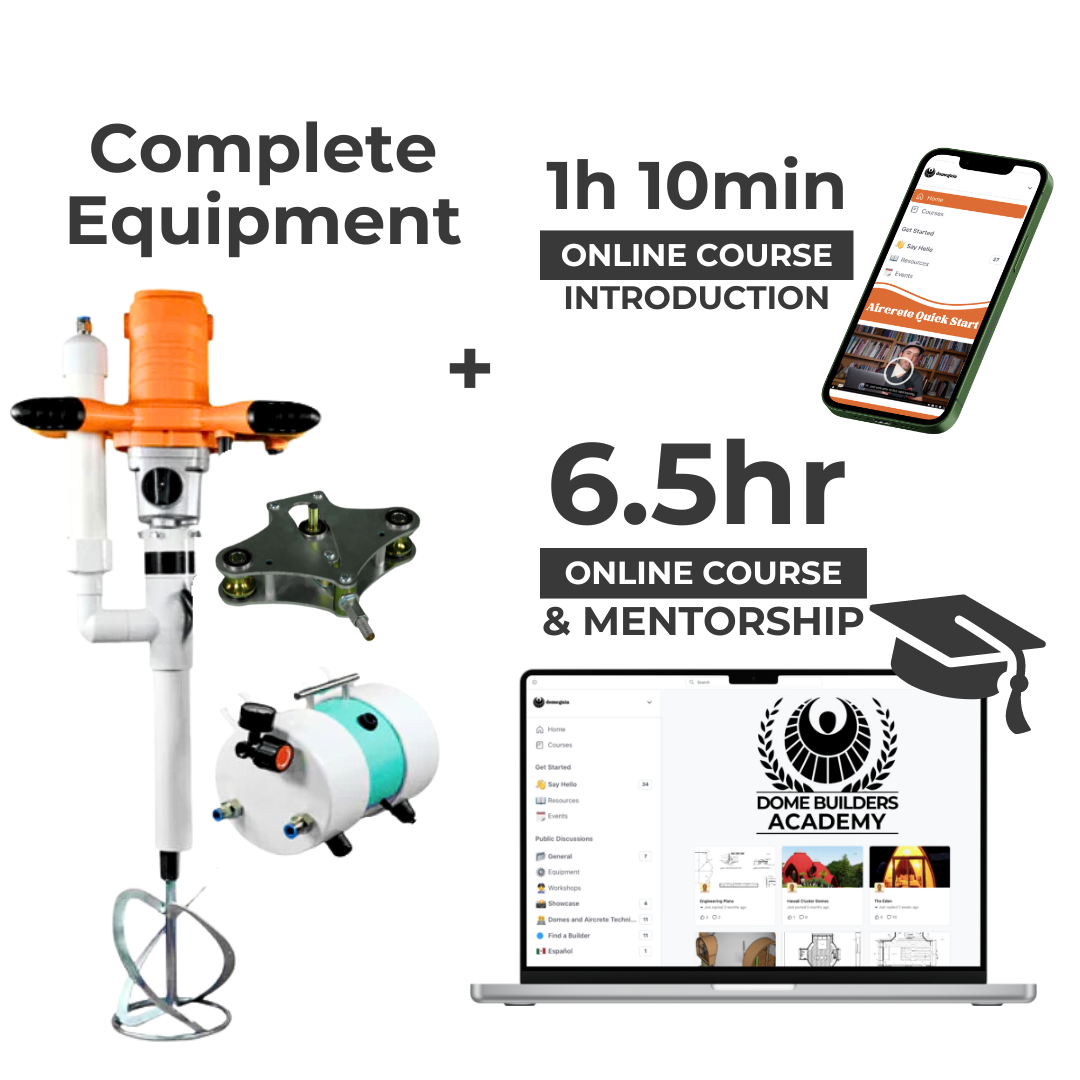 Aircrete Equipment Bundles – Domegaia